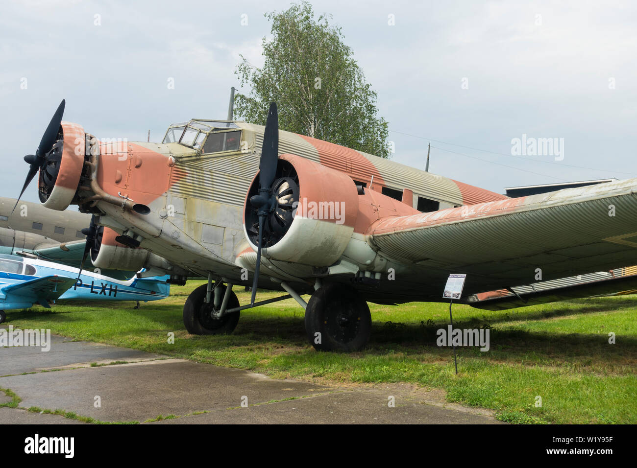 Junkers JU 52/3m German Military Aircraft 1931-1952 at the Polish ...