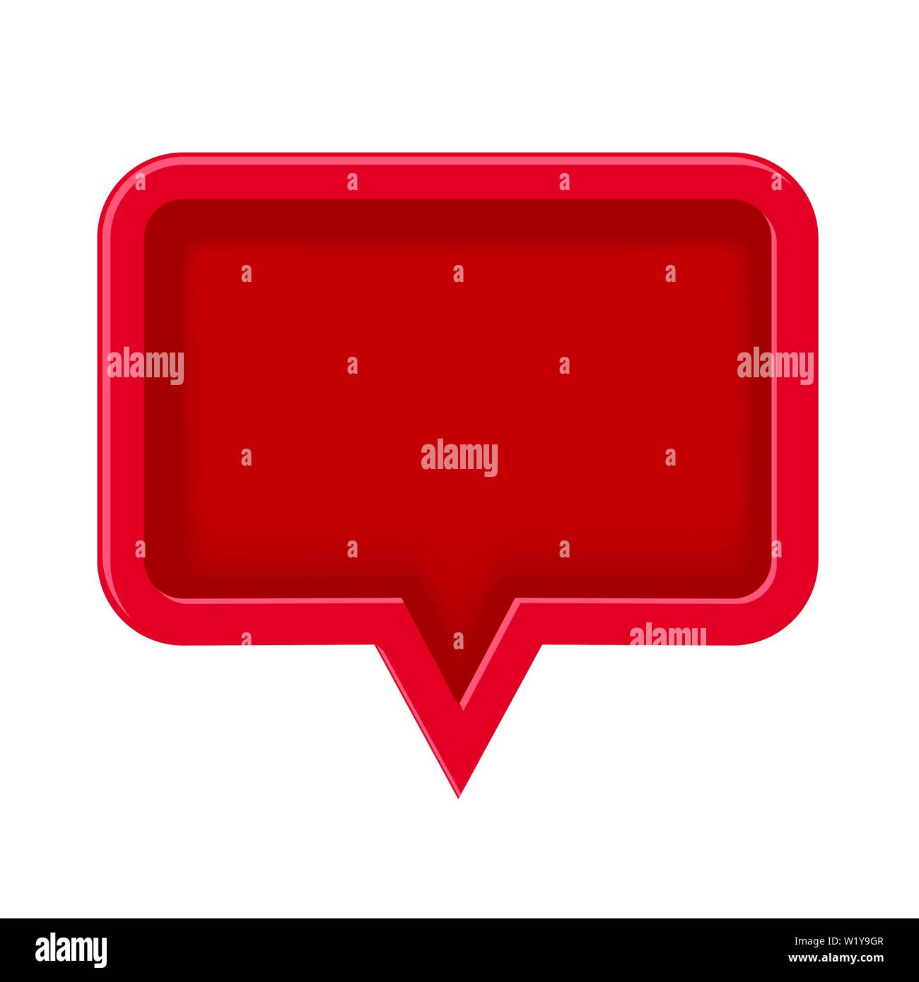 Happy cartoon cloud speech Stock Vector Images - Alamy