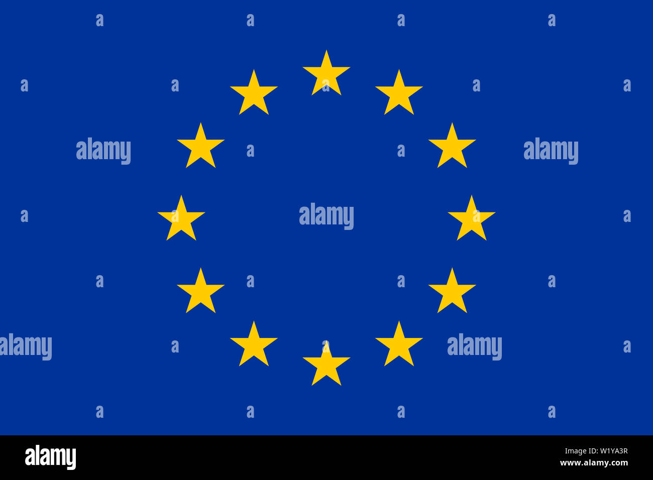 high resolution flag of European Union (EU) aka Europe Stock Photo - Alamy