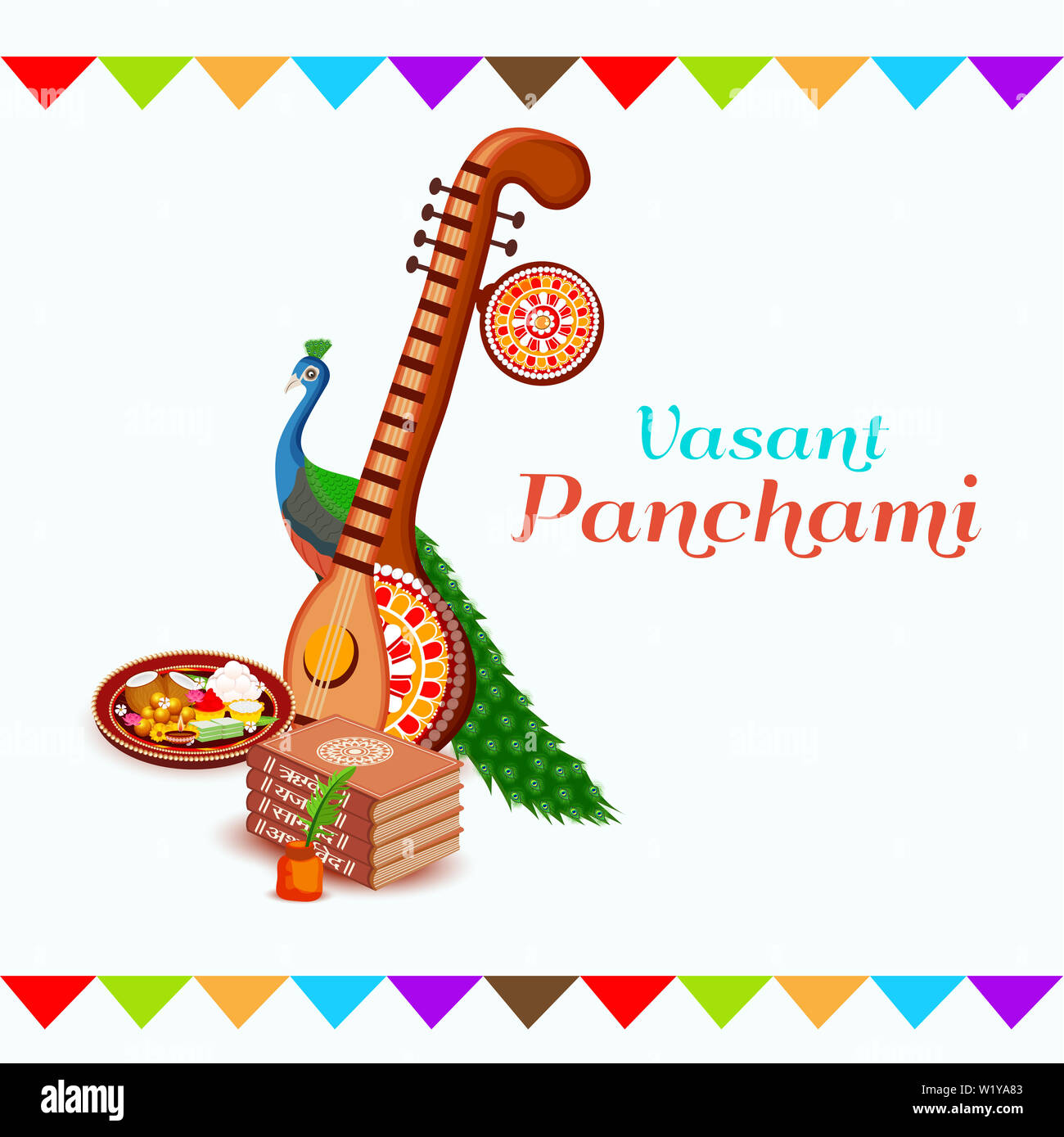 Basant panchami hi-res stock photography and images - Alamy
