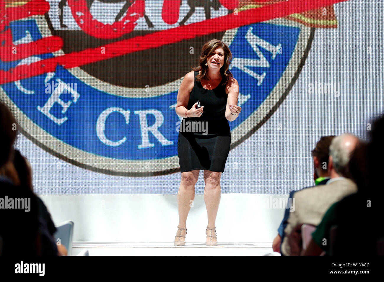 HOOFDDORP, 04-07-2019, Head Office Sanoma, Media Summer Session. Deb ...