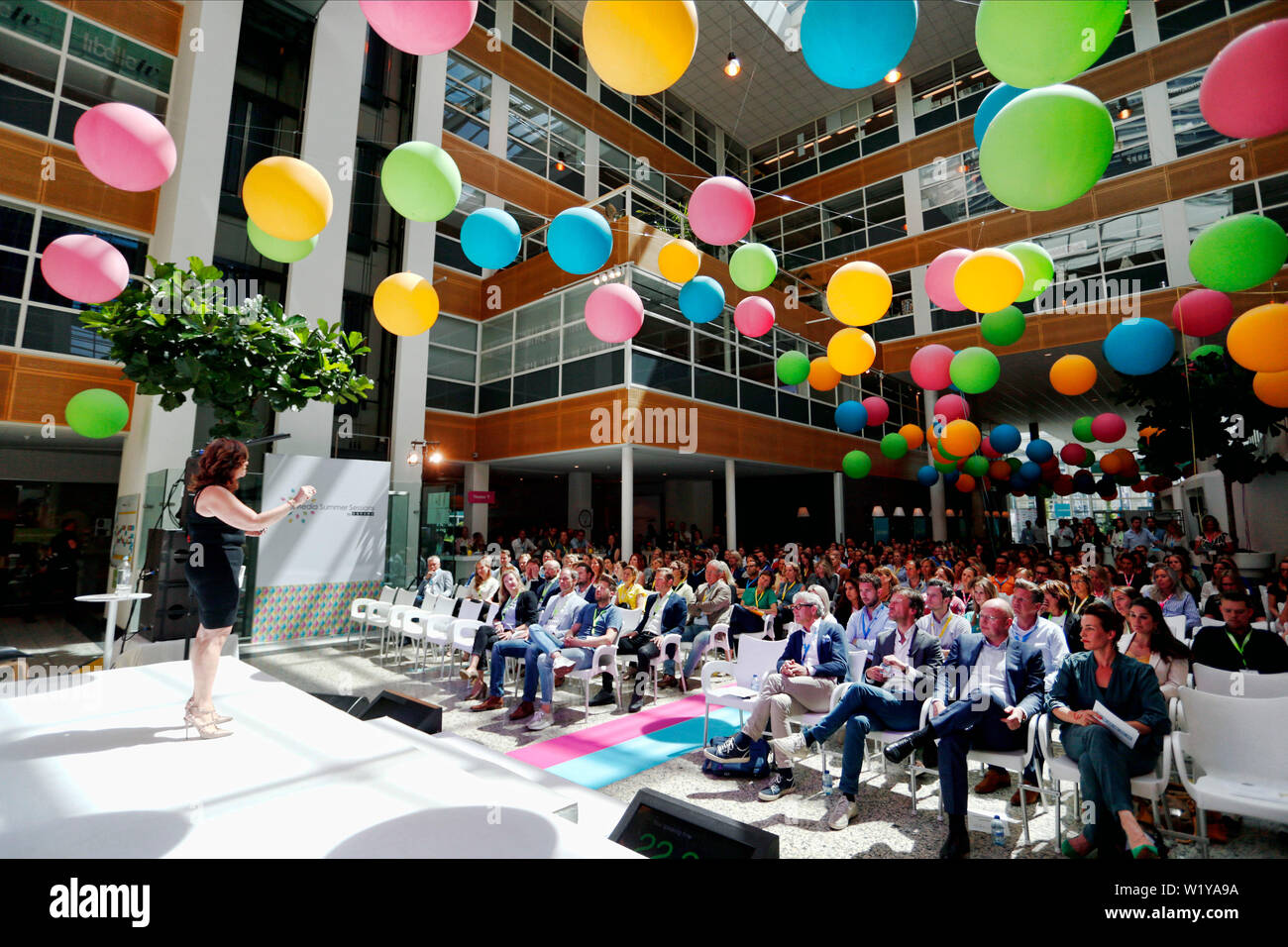 HOOFDDORP, 04-07-2019, Head Office Sanoma, Media Summer Session. Deb ...