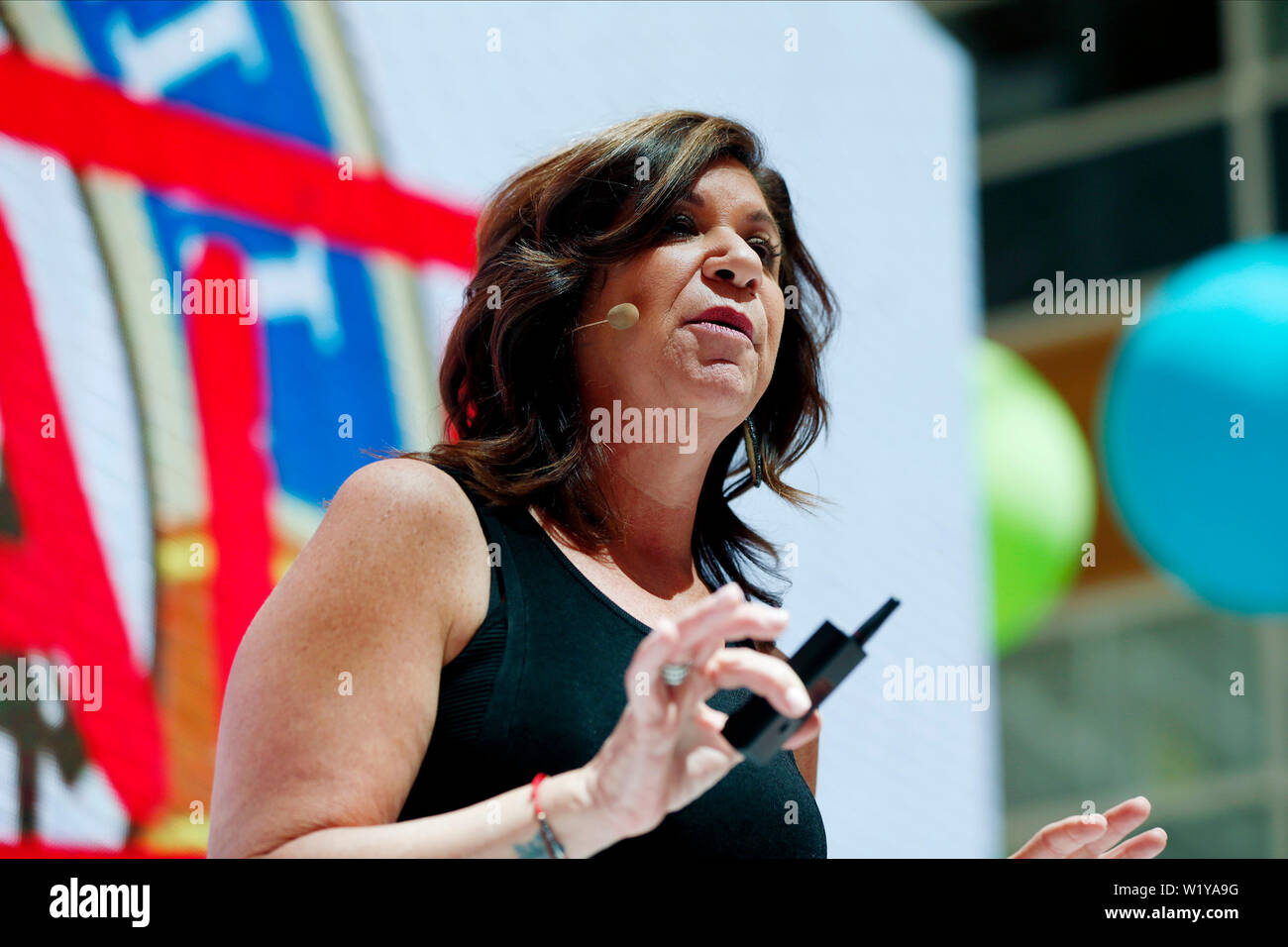 HOOFDDORP, 04-07-2019, Head Office Sanoma, Media Summer Session. Deb ...