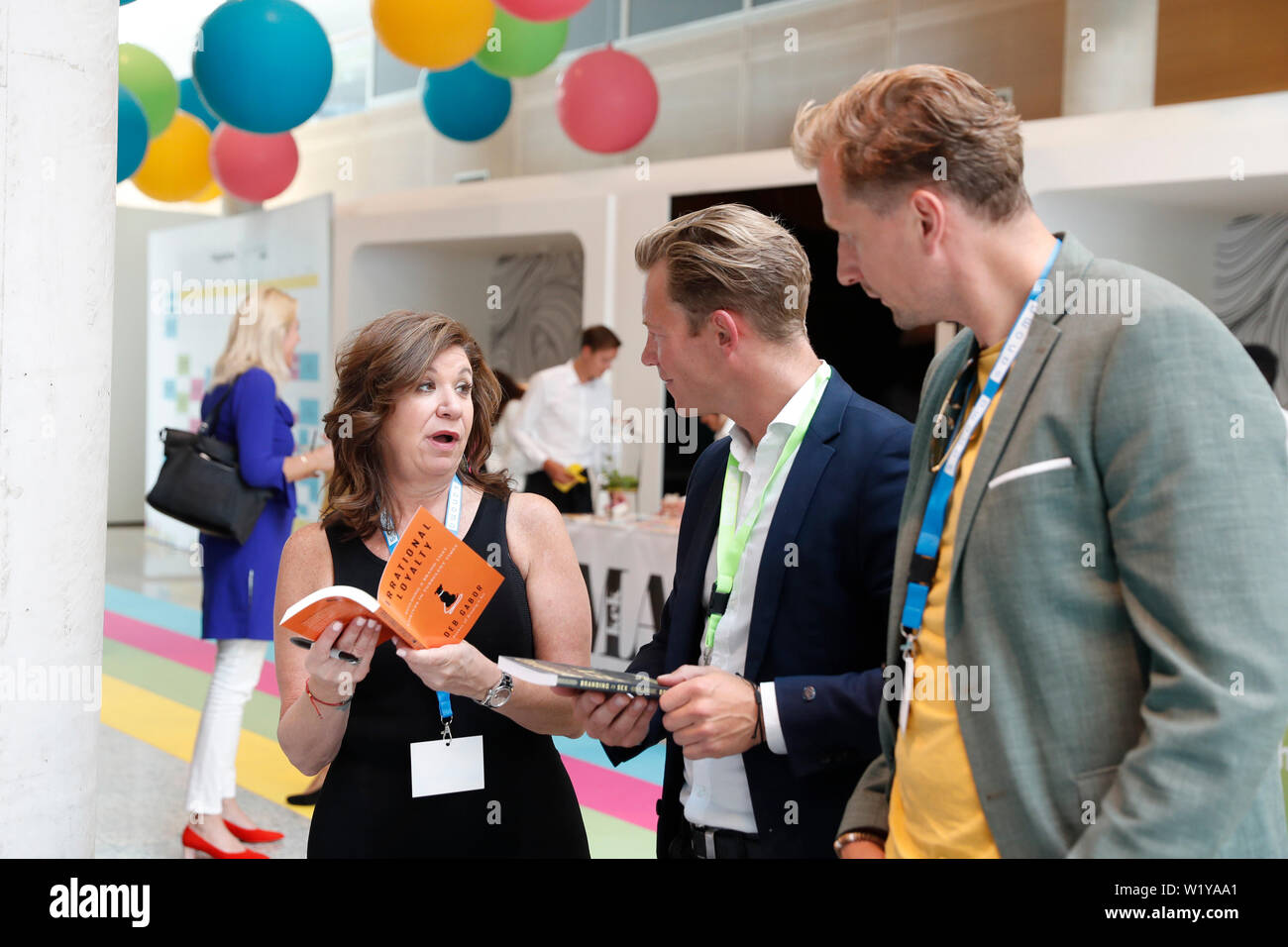 HOOFDDORP, 04-07-2019, Head Office Sanoma, Media Summer Session. Deb ...
