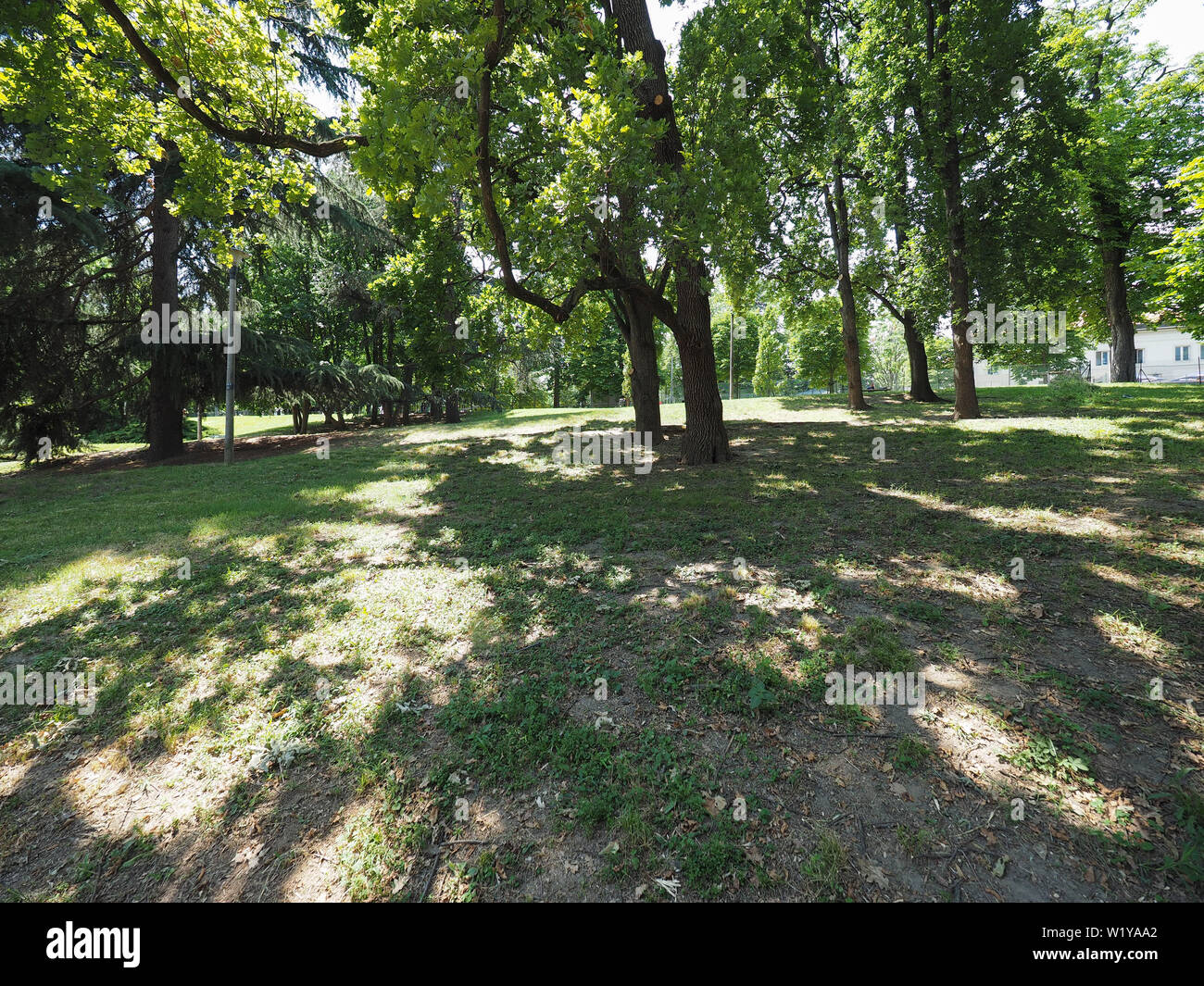 Parco del Valentino urban park in Turin, Italy Stock Photo - Alamy