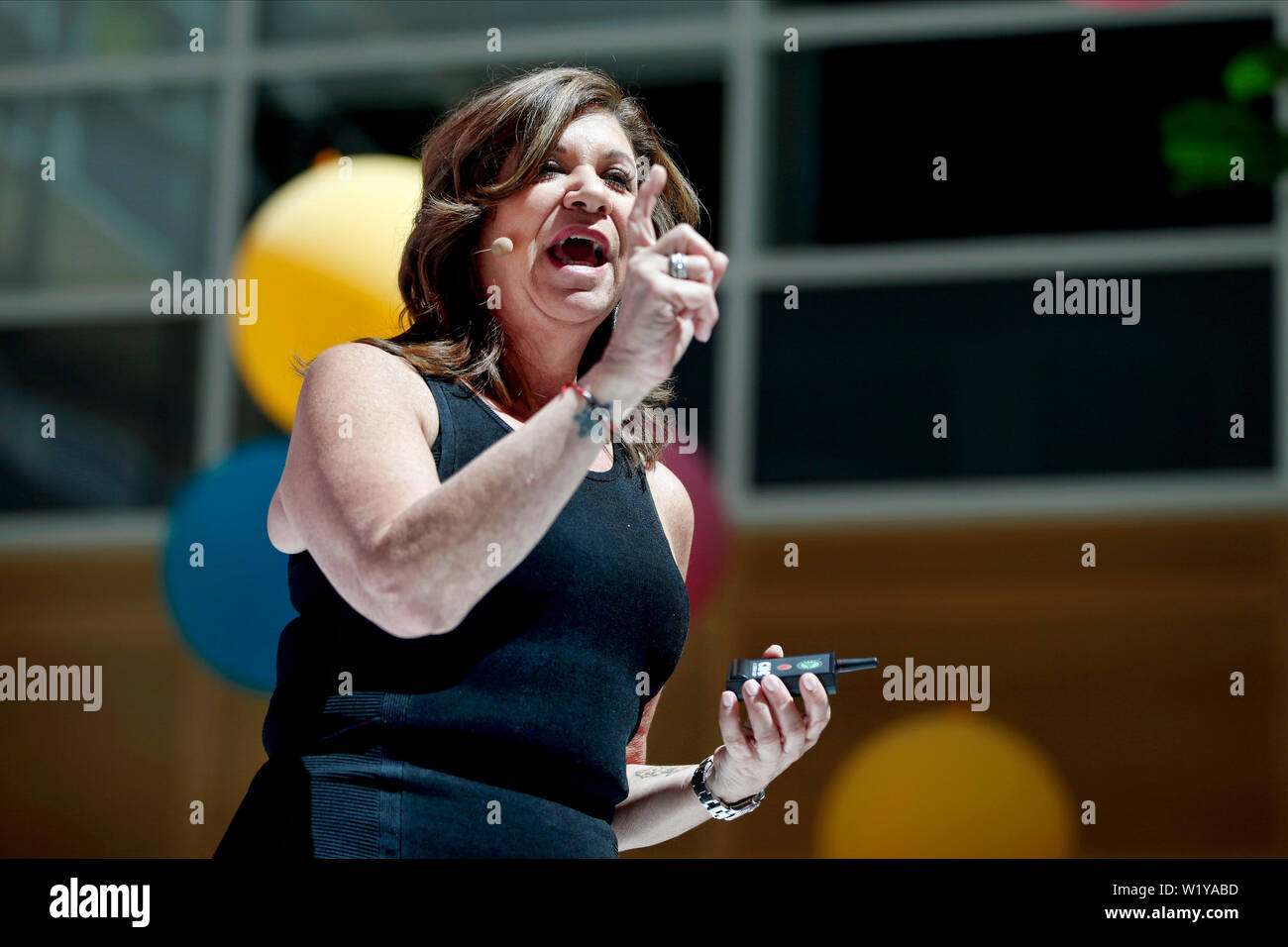 HOOFDDORP, 04-07-2019, Head Office Sanoma, Media Summer Session. Deb ...