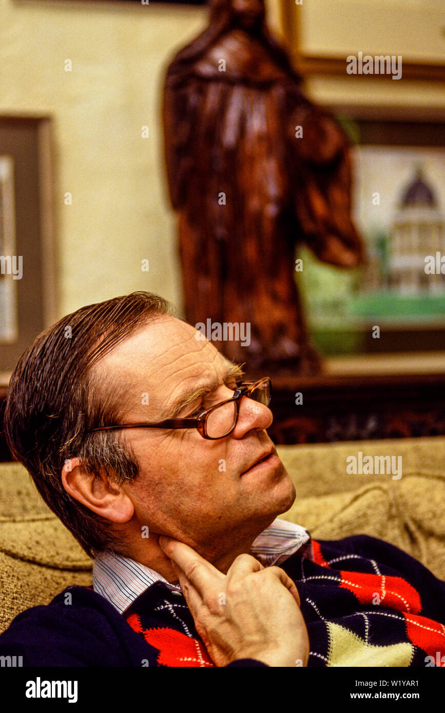 Cambridge, June 1991. Portrait of Jeffrey Archer, author and politician ...