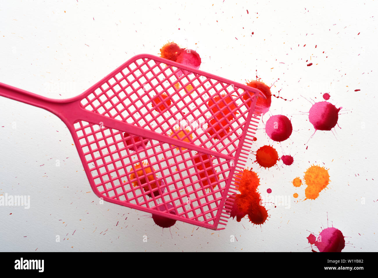 Swatting fly hi-res stock photography and images - Alamy