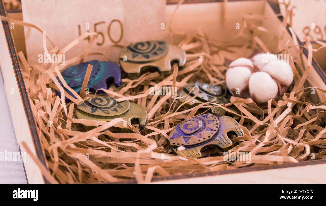 Handmade jewelry and accessories Stock Photo - Alamy