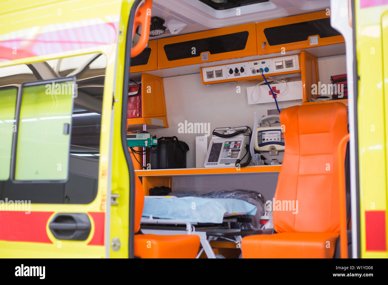 Inside an ambulance hi-res stock photography and images - Alamy