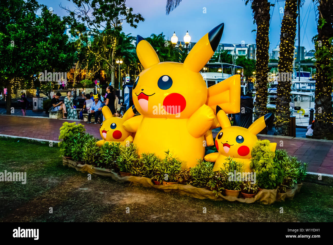 Singapore - Jun 30, 2019: Singapore’s biggest Pokémon carnival at ...
