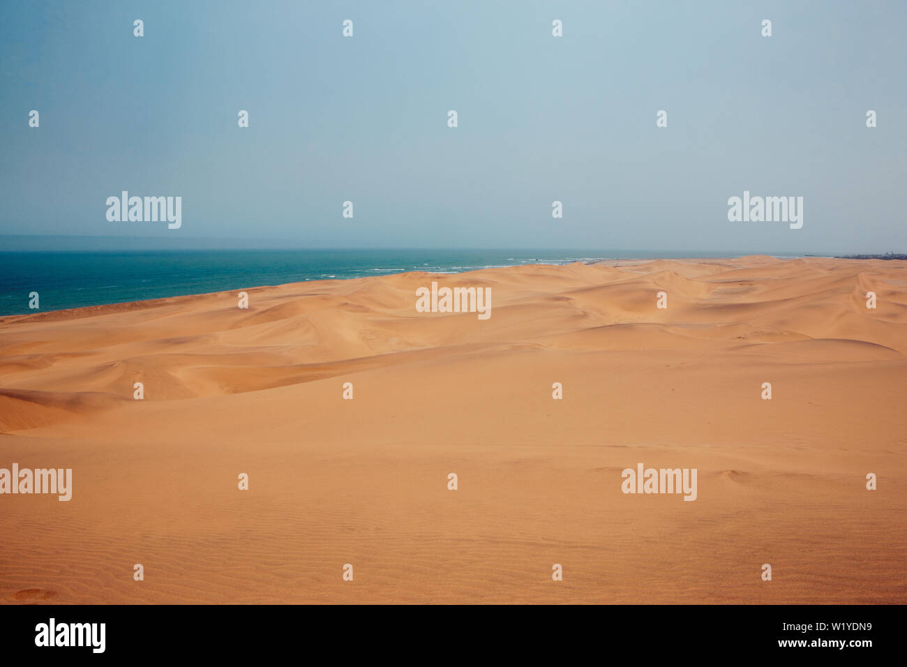 Sand Dunes on the Skeleton Coast, Namibia Stock Photo - Alamy