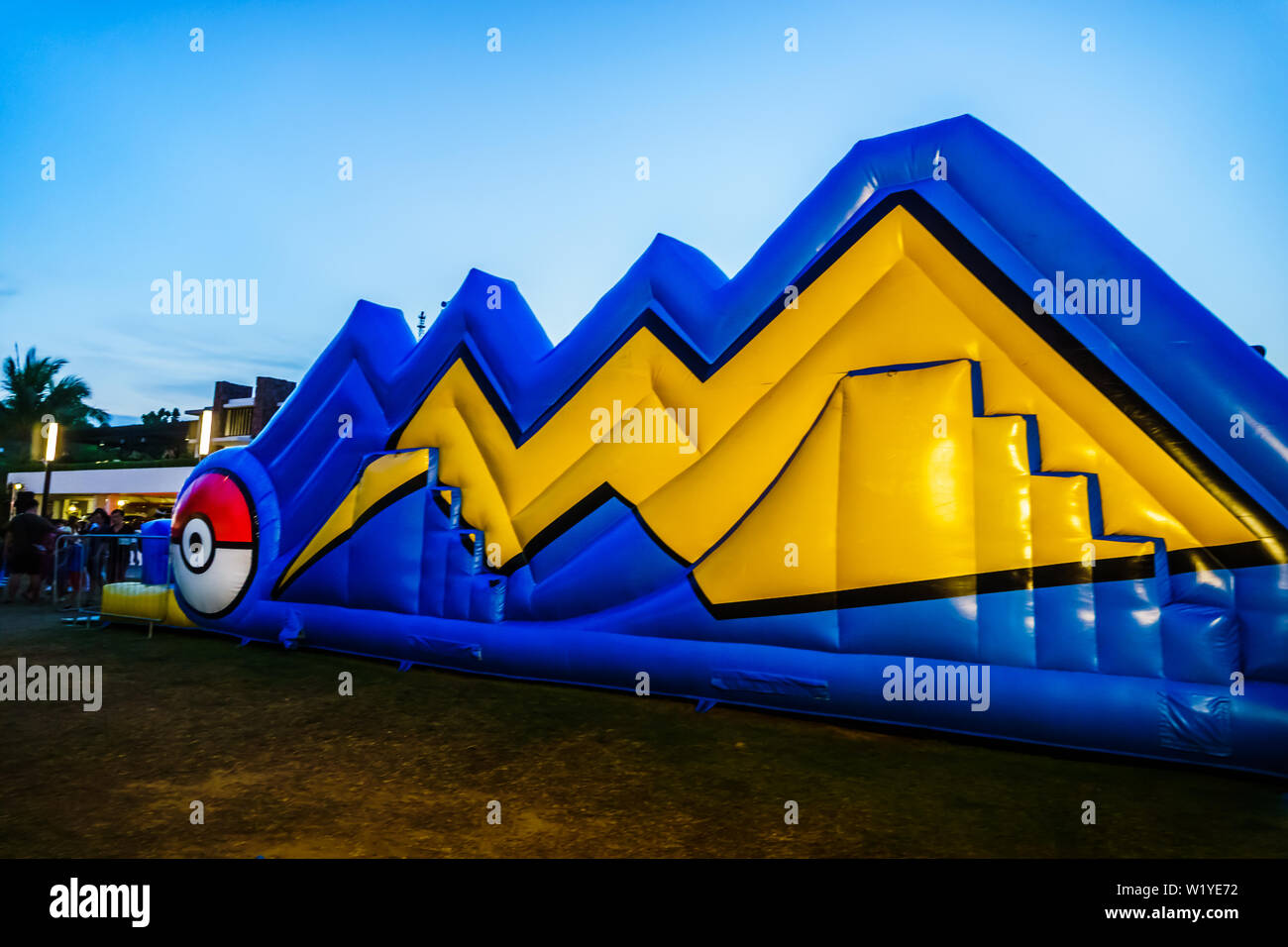 Singapore - Jun 30, 2019: Singapore’s biggest Pokémon carnival at ...