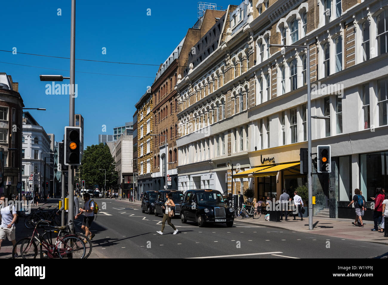 Southwark Street, Borough of Southwark, London, England, UK Stock Photo ...