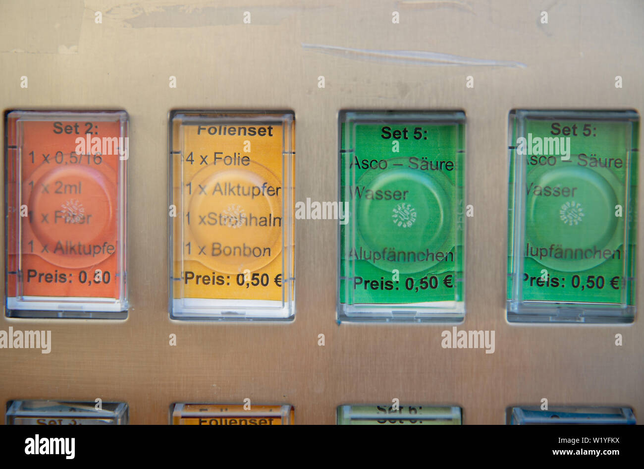 04 July 2019, Bavaria, Nuremberg: The most common utensils for ...