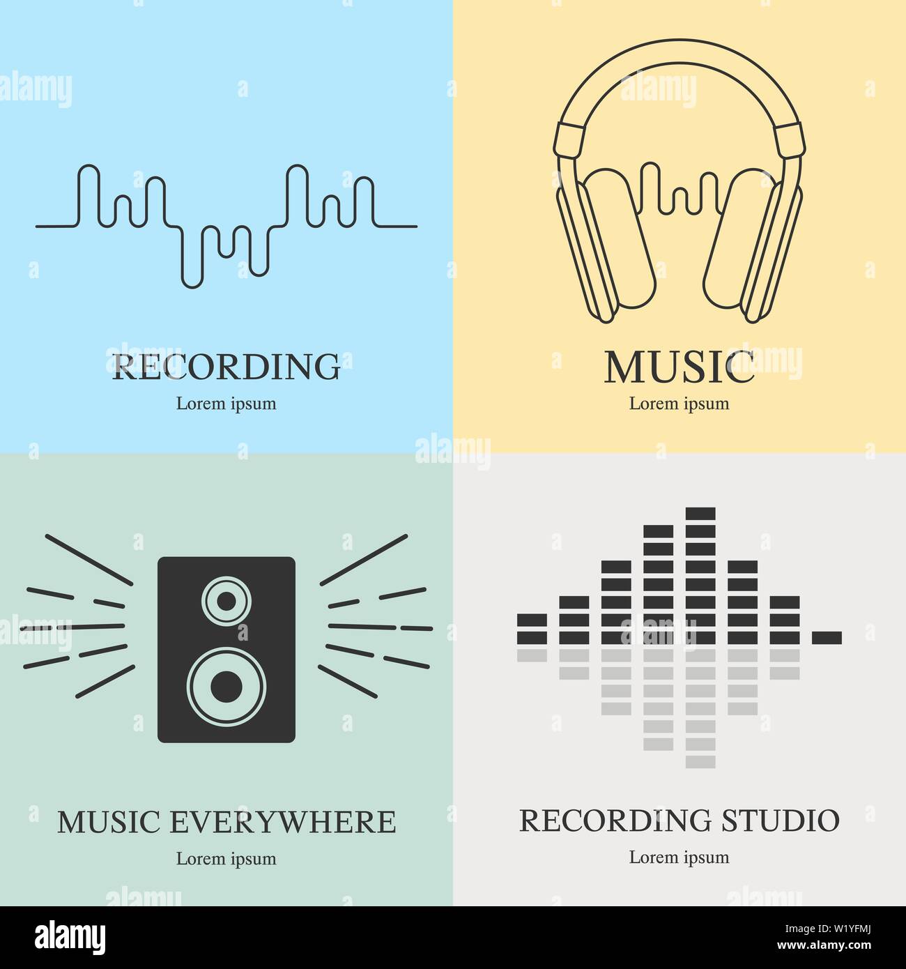 Recording Studio Logo Design