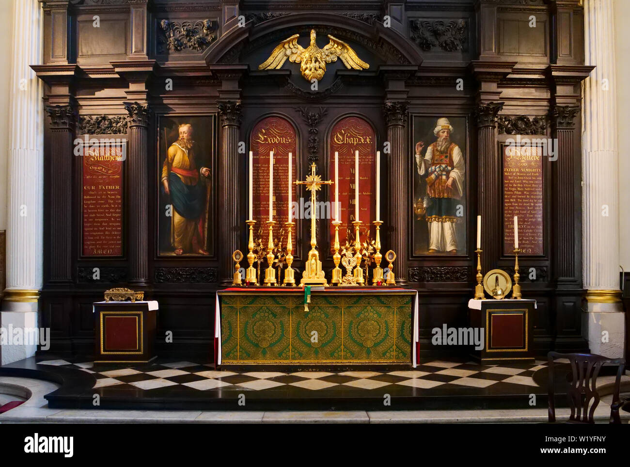 St Magnus the Martyr Stock Photo - Alamy