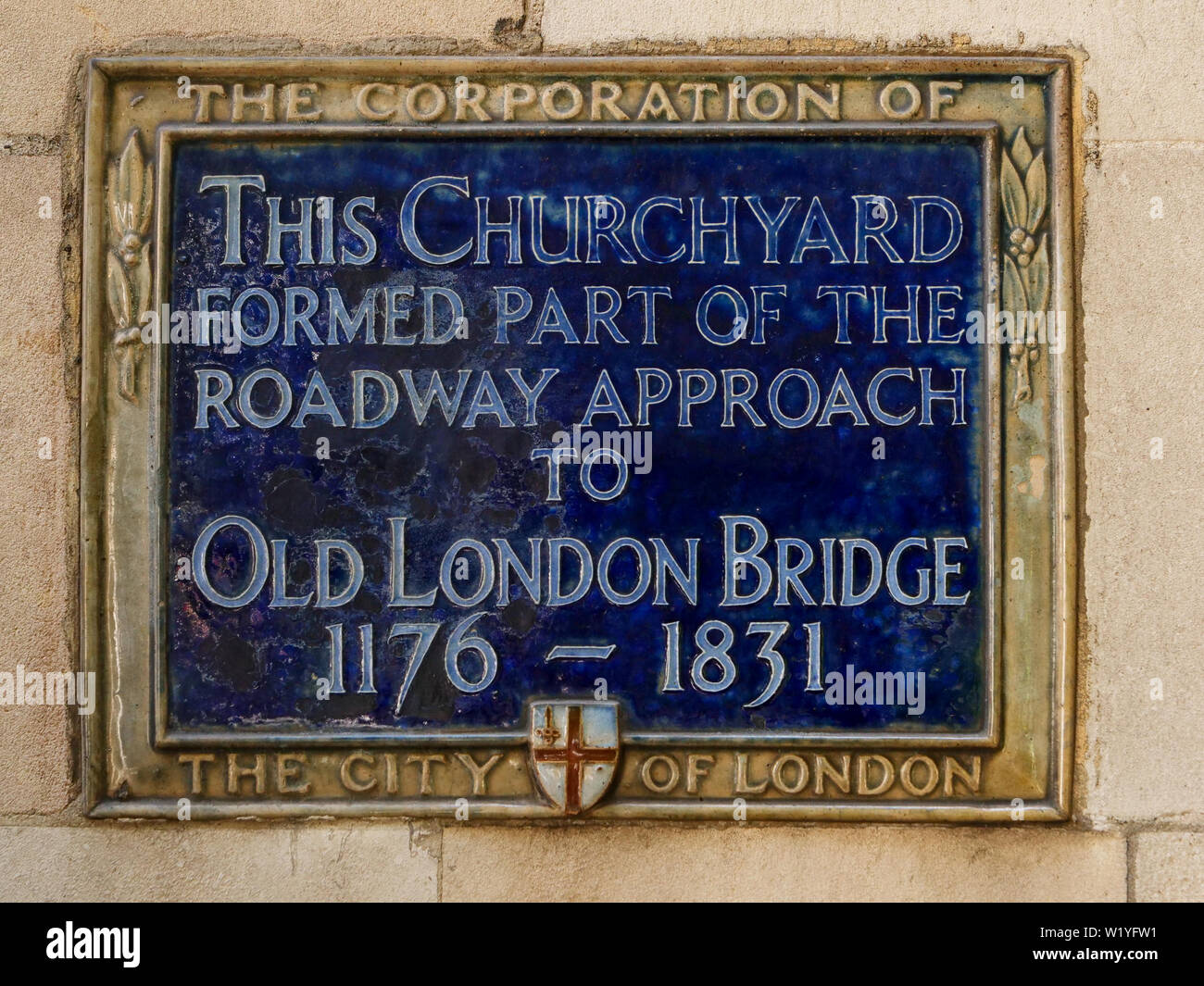 Old London Bridge Stock Photo - Alamy