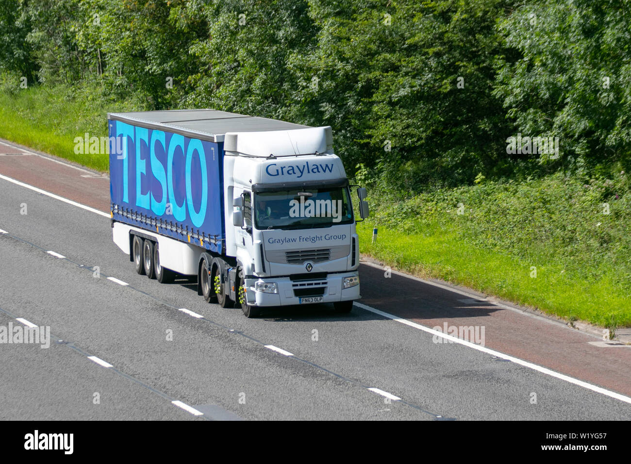 Tesco trailer, food truck, Graylaw haulage, Commercial vehicles on the ...