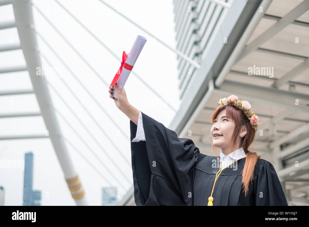 Academic gown hi-res stock photography and images - Alamy