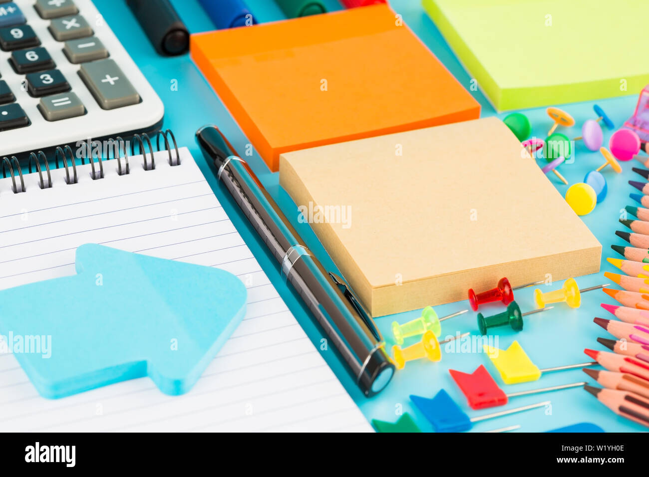 School stationary hi-res stock photography and images - Alamy