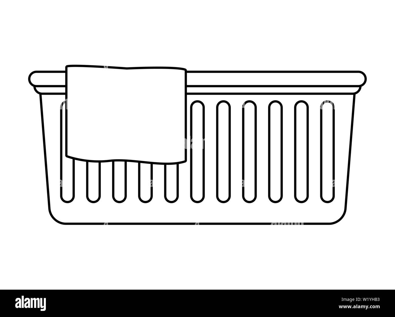 Dirty Rag Black And White Clipart