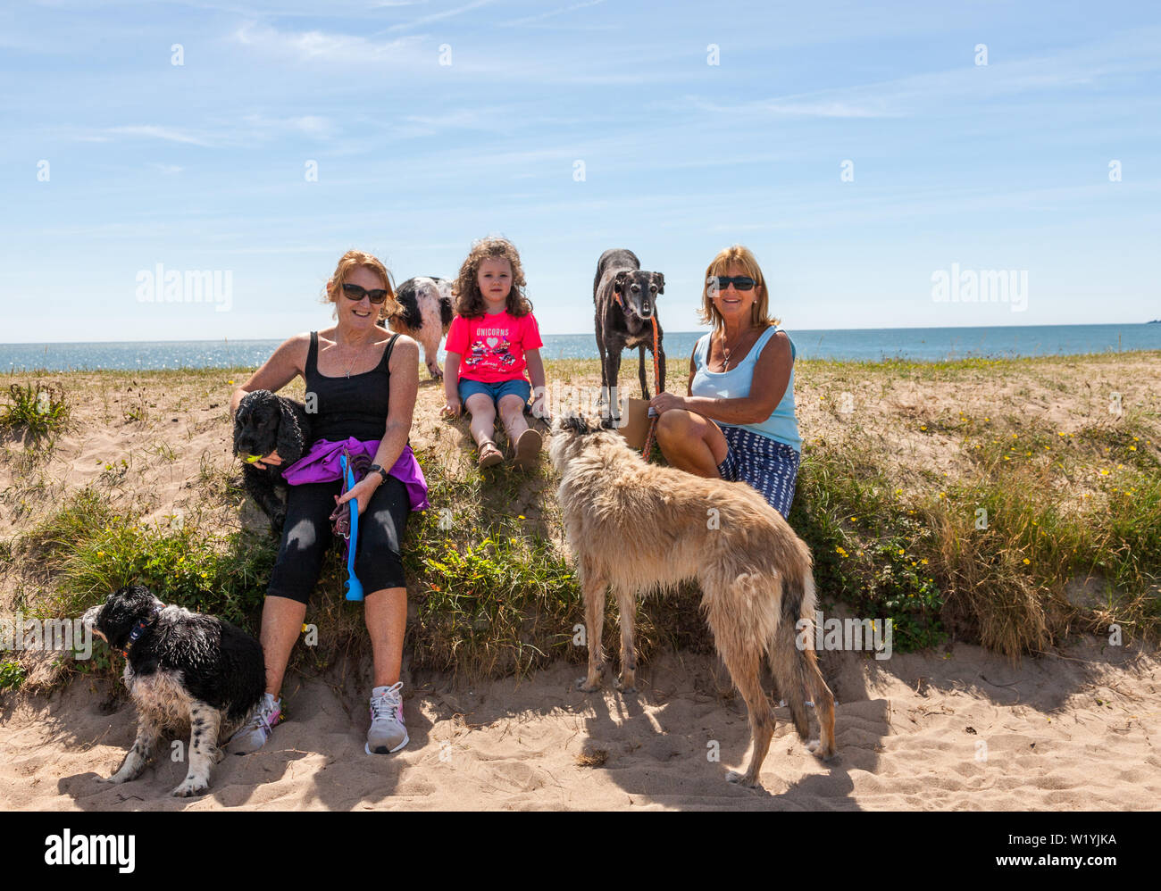 Claycastle, Youghal, Cork, Ireland. 04th July, 2019. Marion Doyle ...