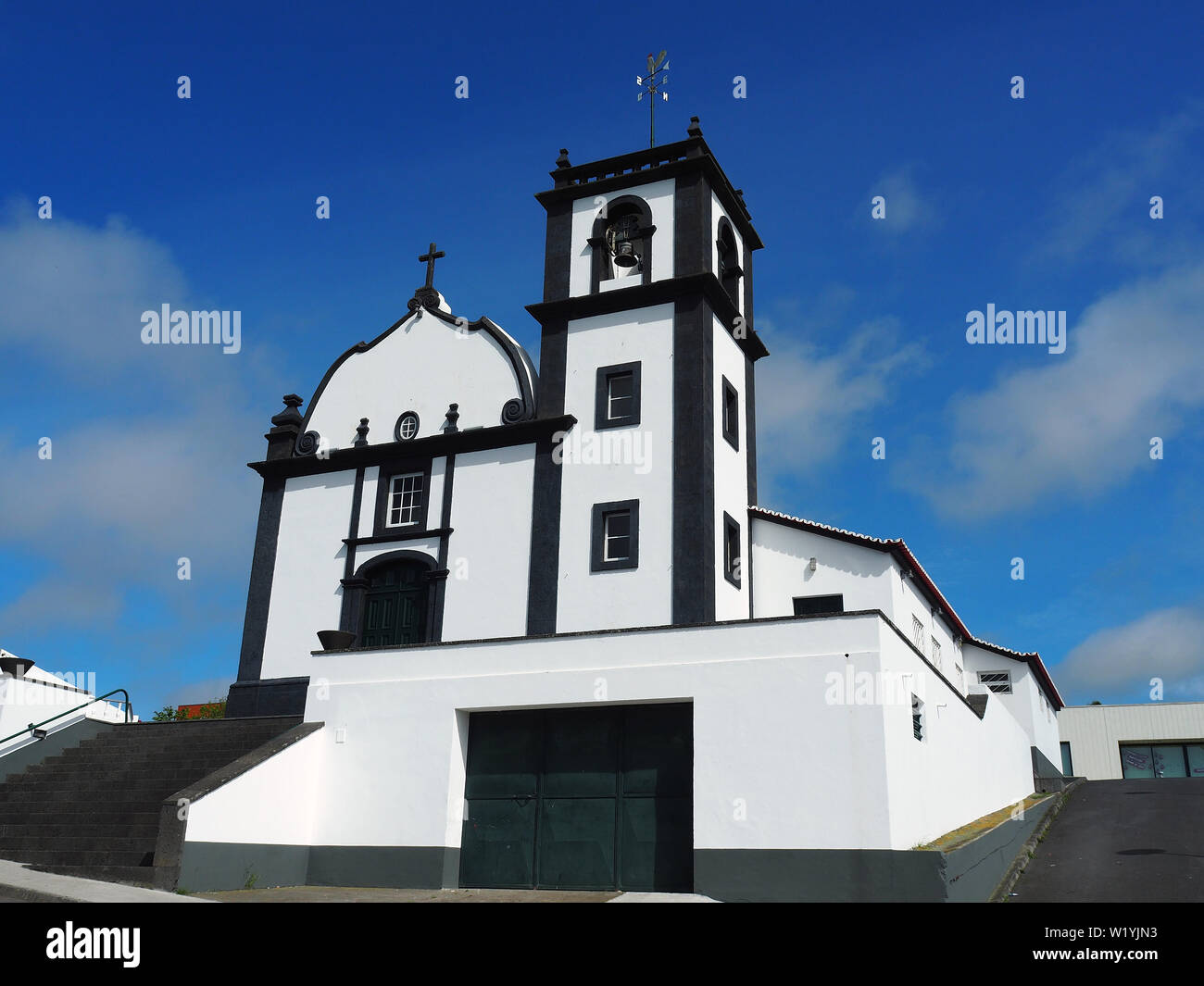 church, Arrifes, São Miguel Island, Azores, Açores, Portugal Stock ...