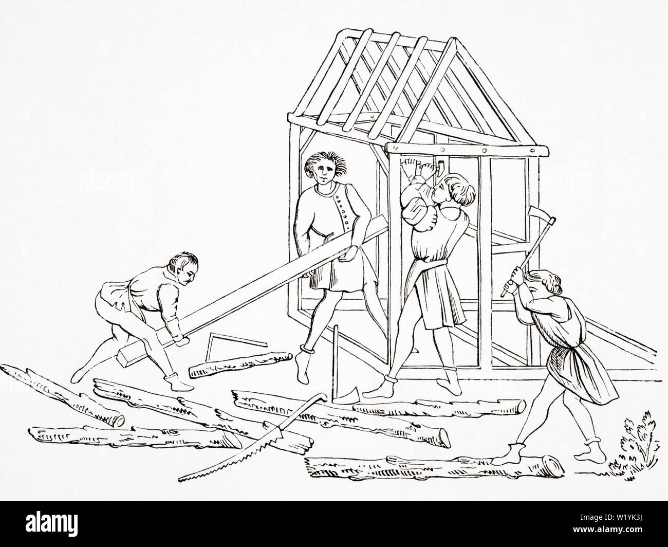 History carpenter carpentry hi-res stock photography and images - Alamy