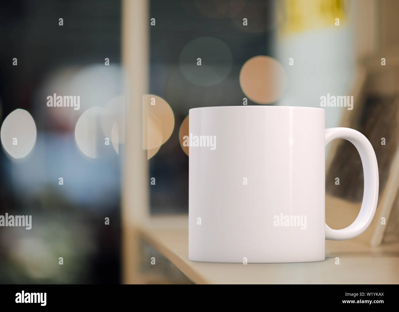 Digital Drawing & Illustration front and back view mockup mug mockup ...