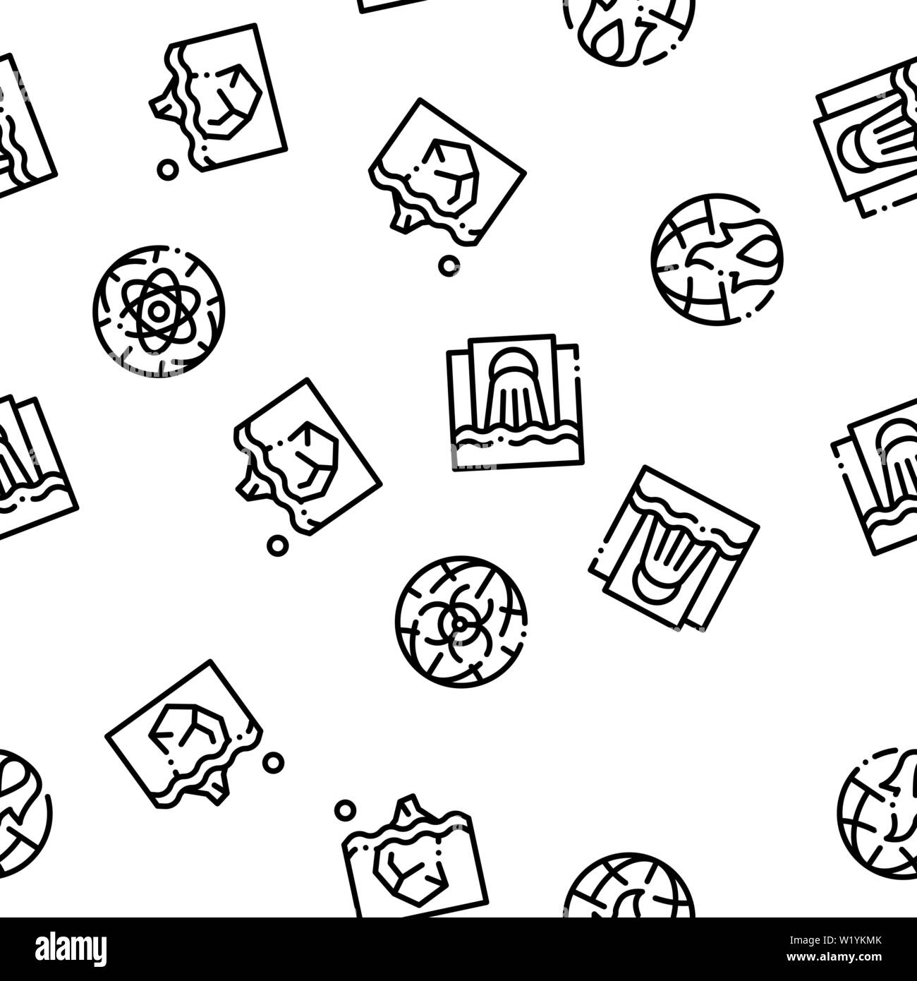 Environmental Problems Vector Seamless Pattern Stock Vector Image & Art ...