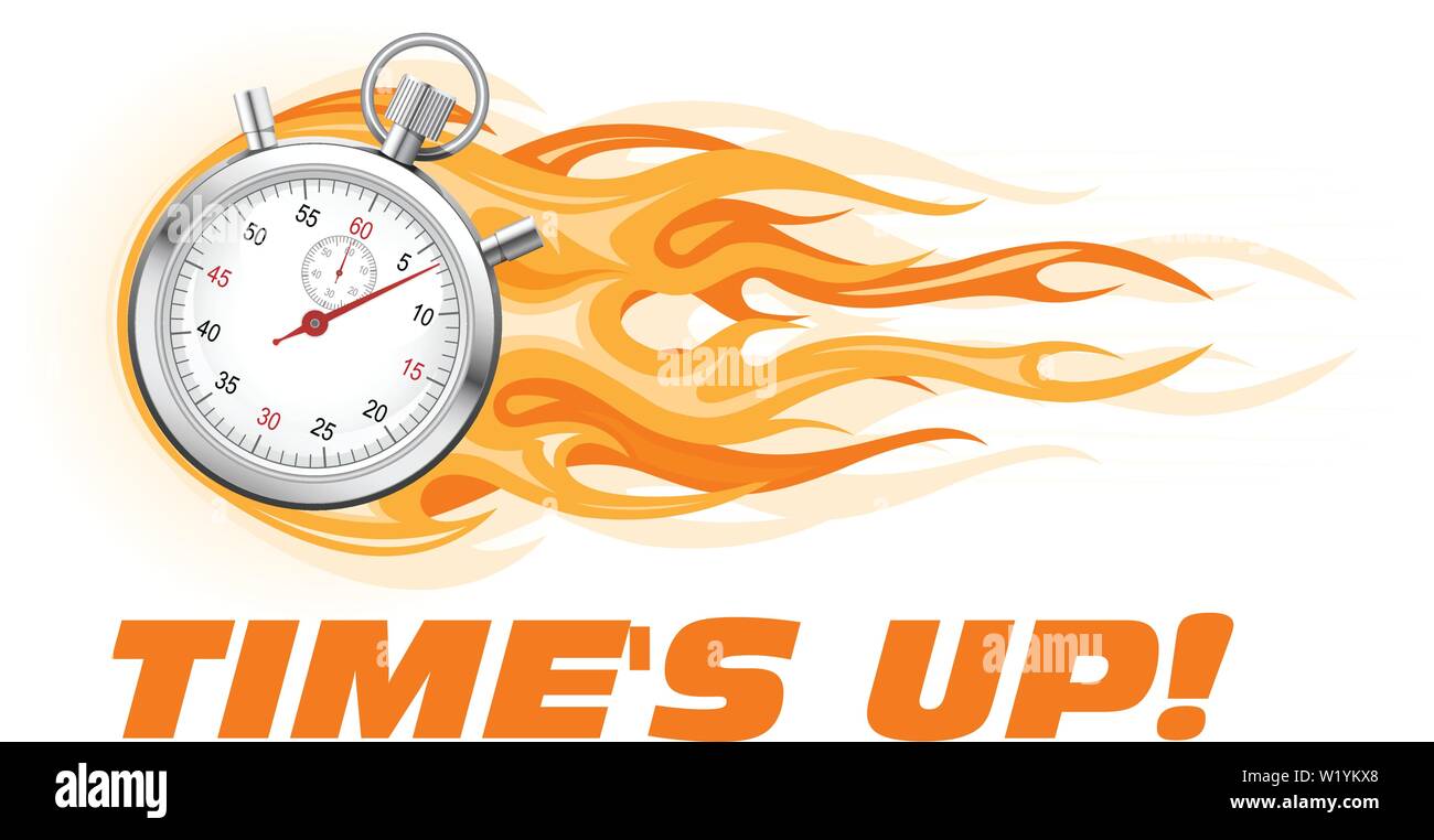 Hurry up vector vectors Cut Out Stock Images & Pictures - Alamy