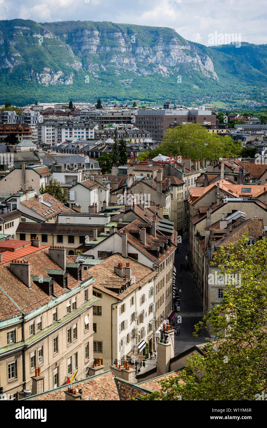 Old town geneva switzerland hi-res stock photography and images - Alamy