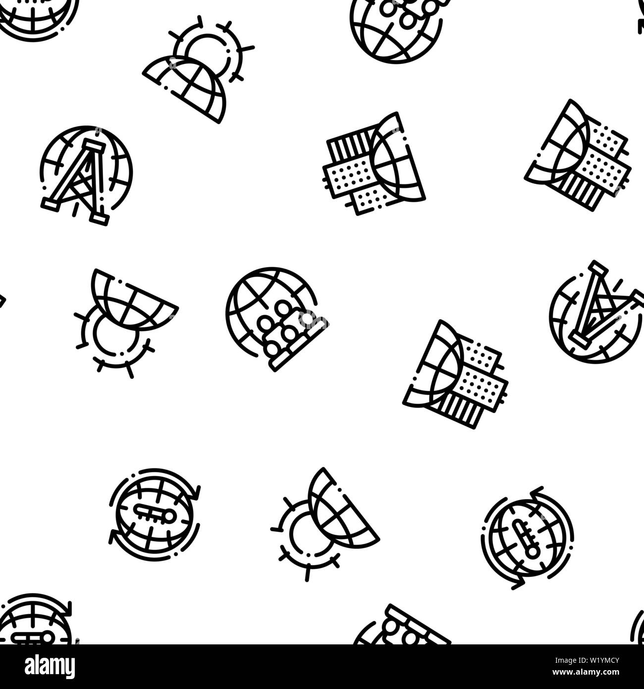 Environmental Problems Vector Seamless Pattern Stock Vector Image And Art