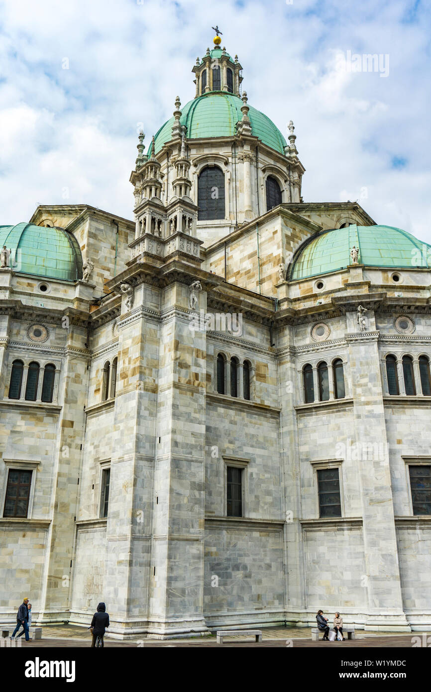 Como cathedral baroque style hi-res stock photography and images - Alamy