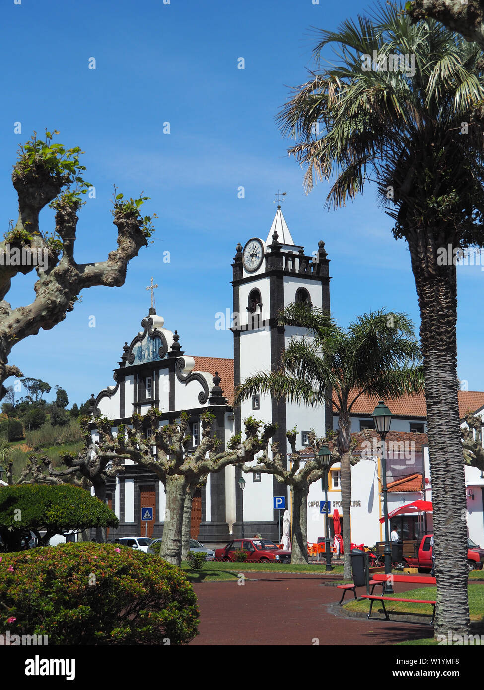 Nossa Senhora da Apresentacao church, Capelas, São Miguel Island ...