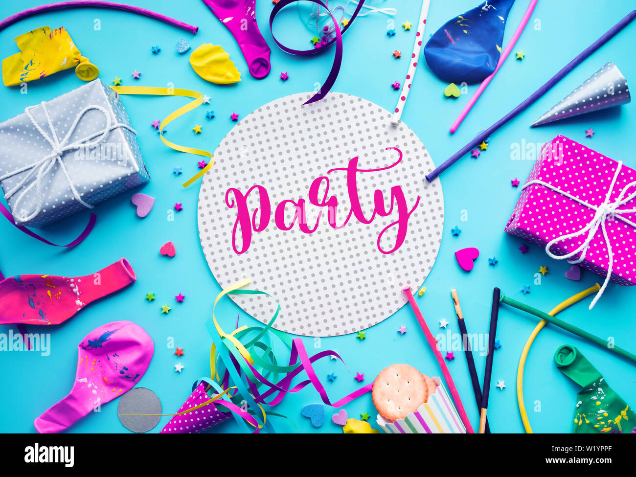 Celebration,party concepts ideas with colorful element,gift box present ...