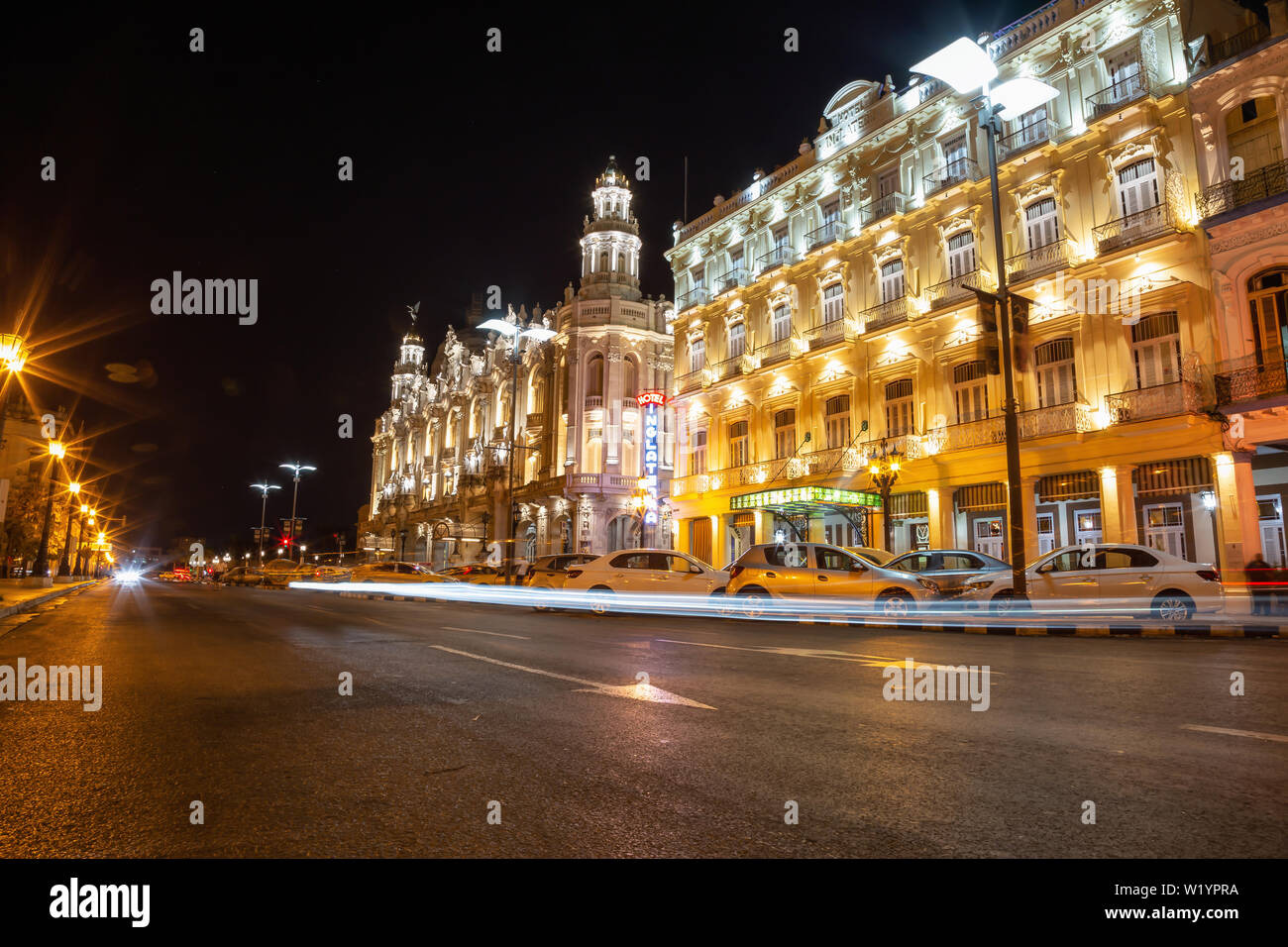 Havana, Cuba - May 27, 2019: Beautiful view of the streets of Old ...