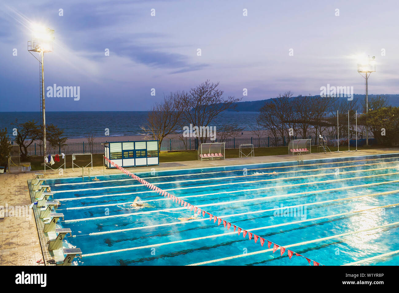 Seaside sweeming pool hi-res stock photography and images - Alamy