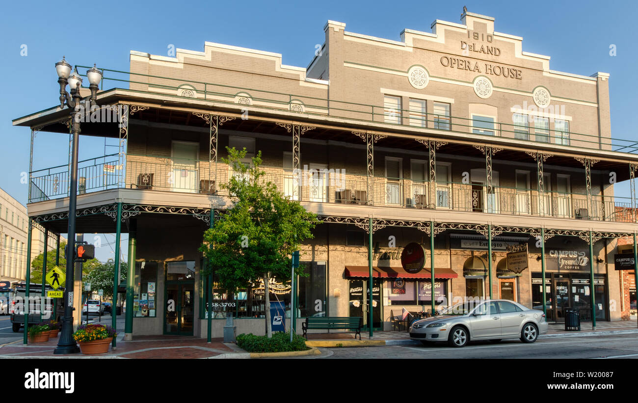 DeLand Opera House a historic building now home to shops and ...