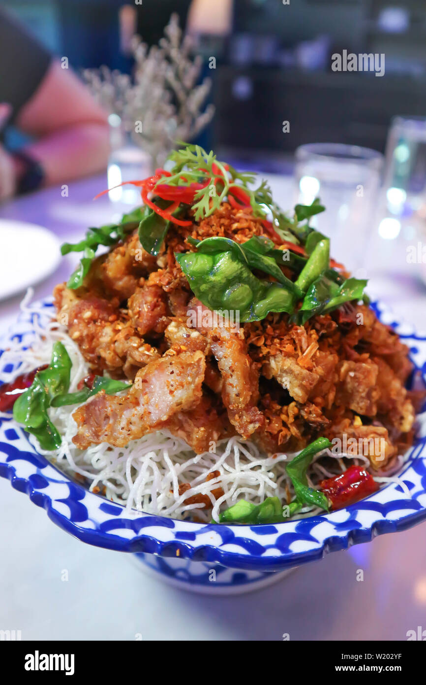 Fried leech lime leaf hi-res stock photography and images - Alamy