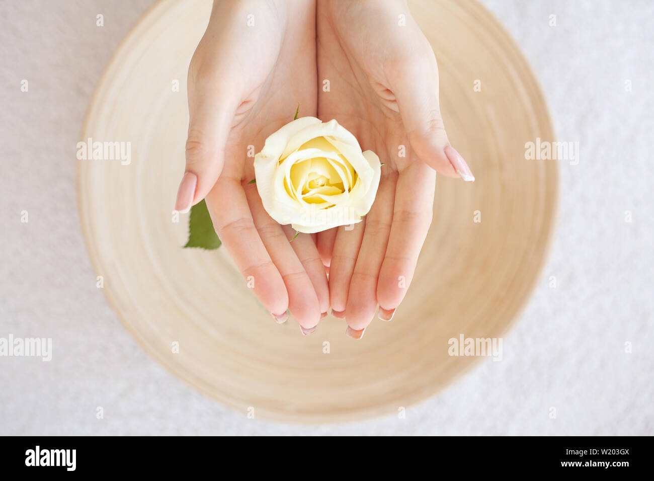 Spa Treatment And Product For Female Feet And Hand Spa Relax And ...