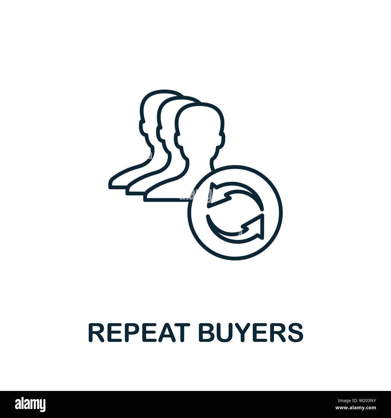 Repeat buyers Stock Vector Images - Alamy