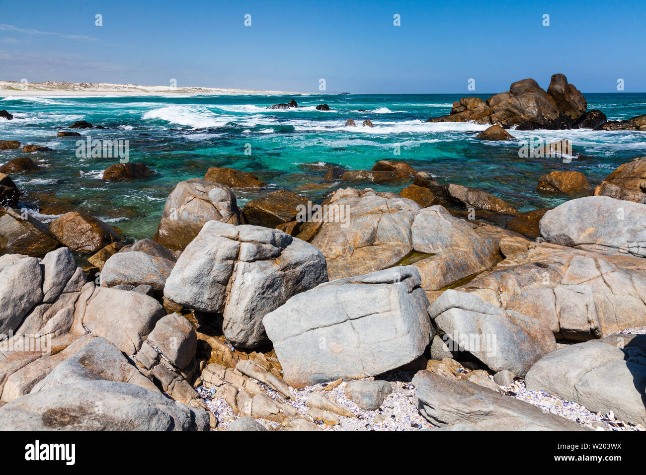 Postberg Trail, West Coast National Park, Western Cape province, South ...