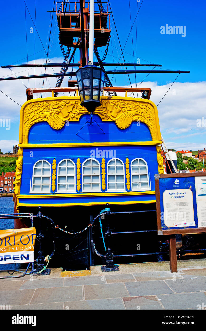 Captain cooks ship endeavour hi-res stock photography and images - Alamy