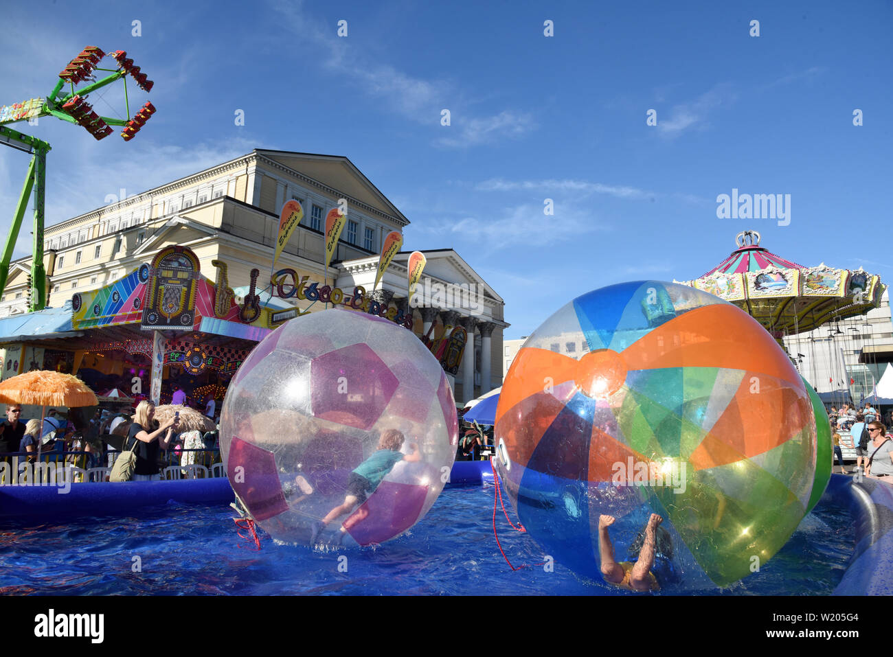 Darmstadt, Germany. 04th July, 2019. On the opening day of the 69th ...