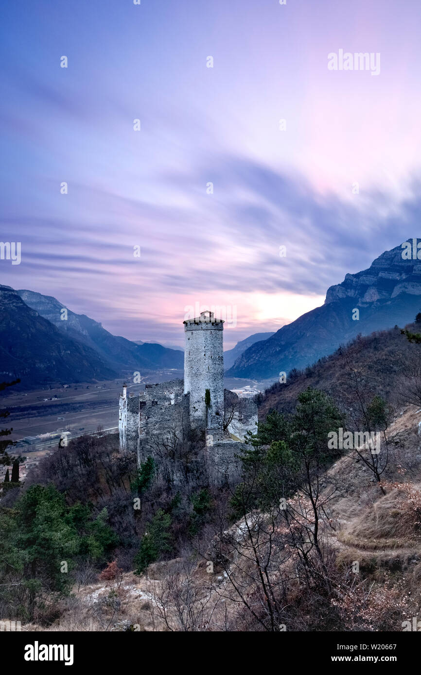 The castle of Avio is one of the most famous and ancient fortified ...