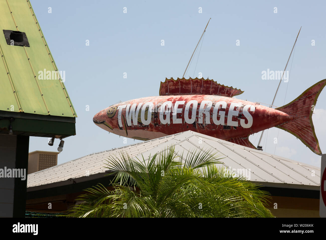 Two georges waterfront grille hi-res stock photography and images - Alamy