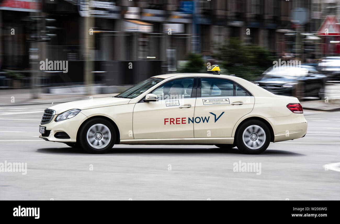 Free now taxi hi-res stock photography and images - Alamy
