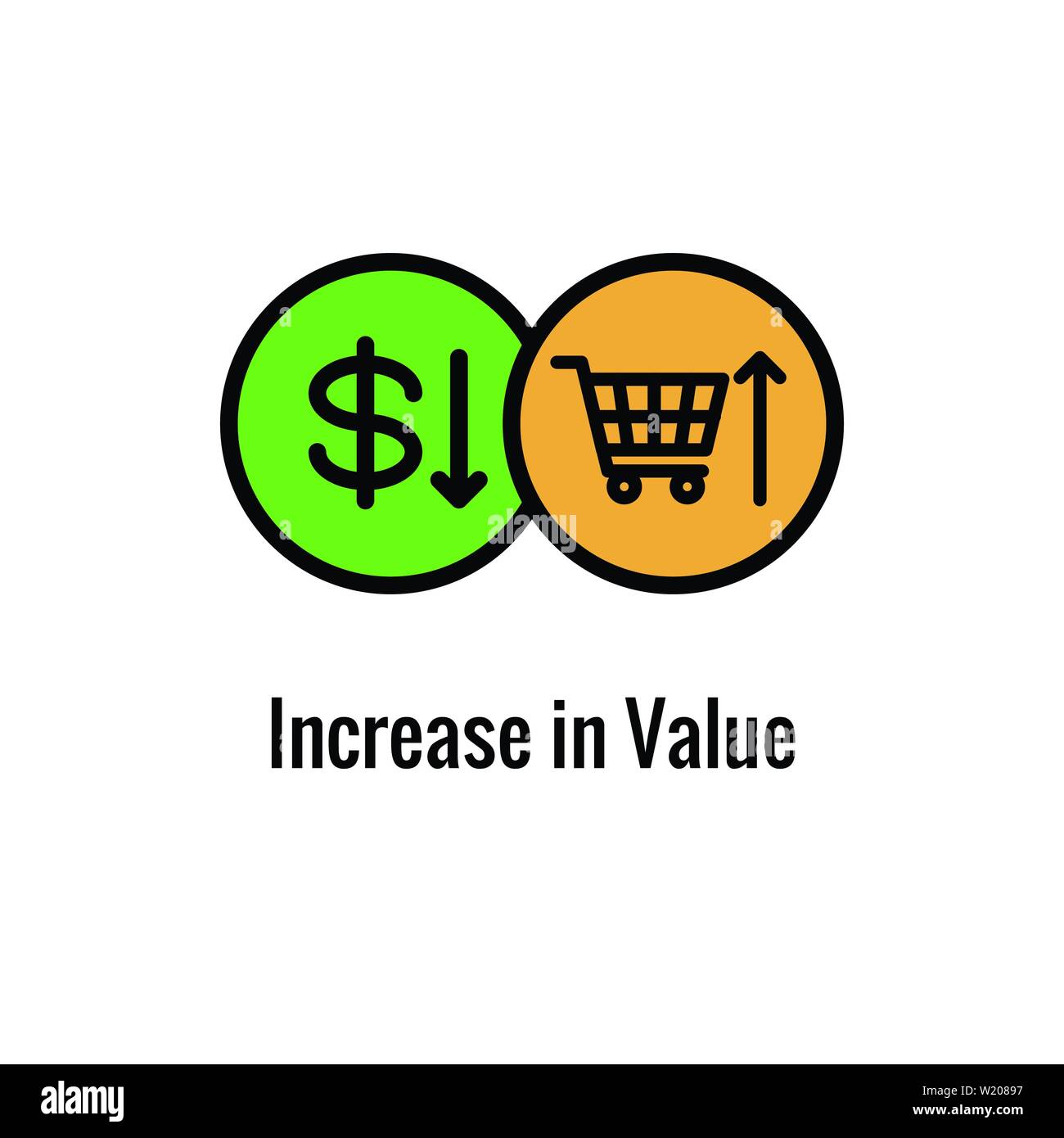 Competitive Pricing Icon Showing an aspect - Pricing, Growth ...